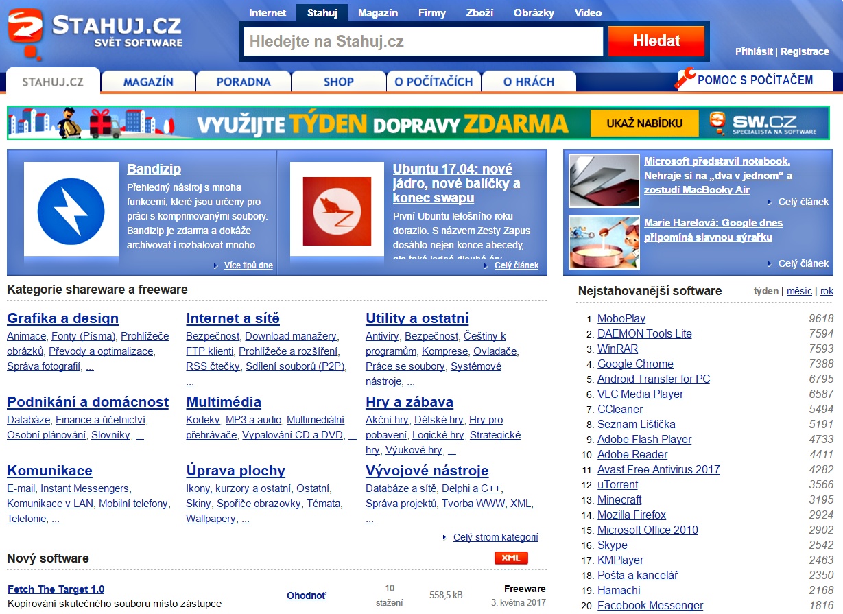 Další programy ke stažení :: Dříve narození